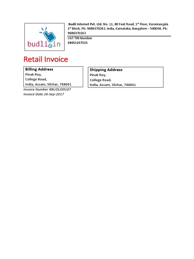 Budli Internet PVT | PDF