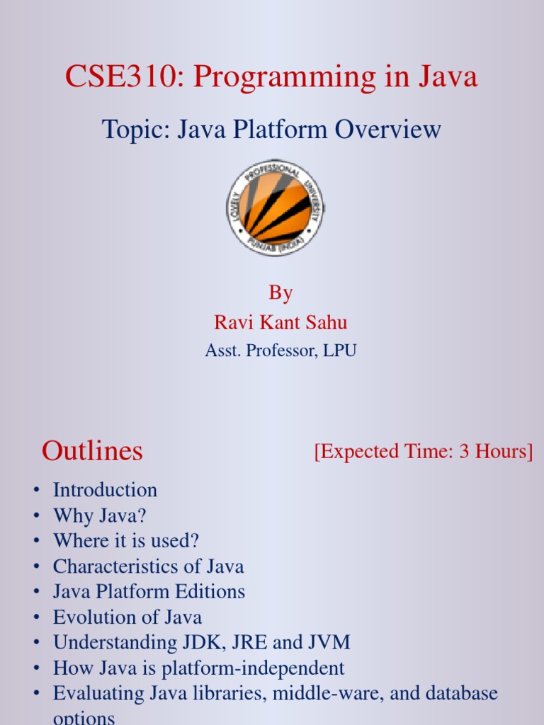 Java Platform Overview | PDF | Java Virtual Machine | Cross Platform ...