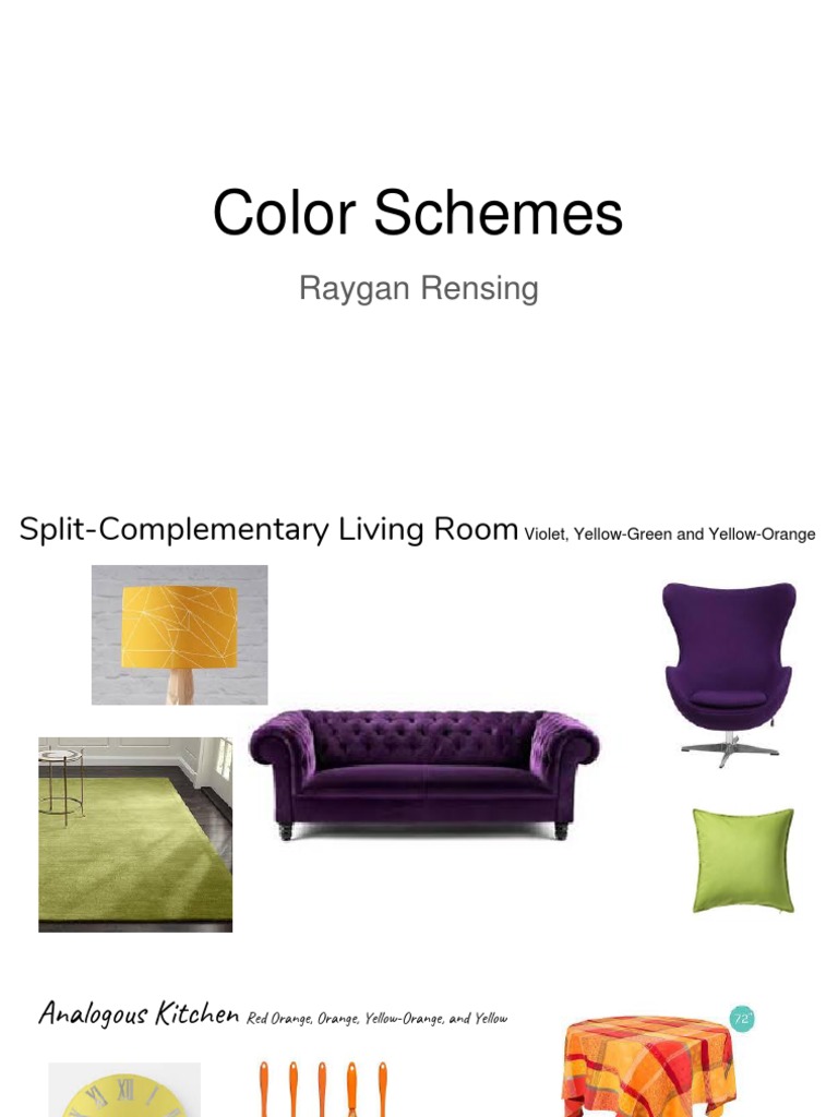 Color Schemes | PDF