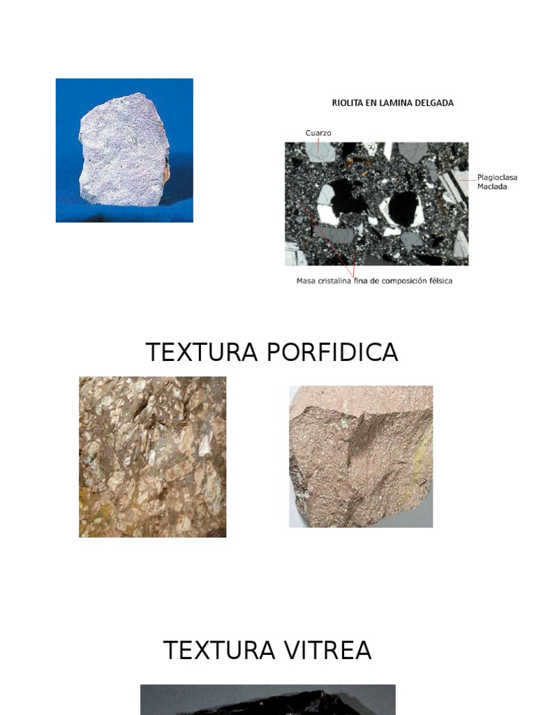 TEXTURA AFANITICA Volcanica | PDF
