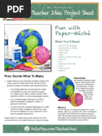 Paper Mache Pulp Method | PDF | Decorative Arts | Crafts