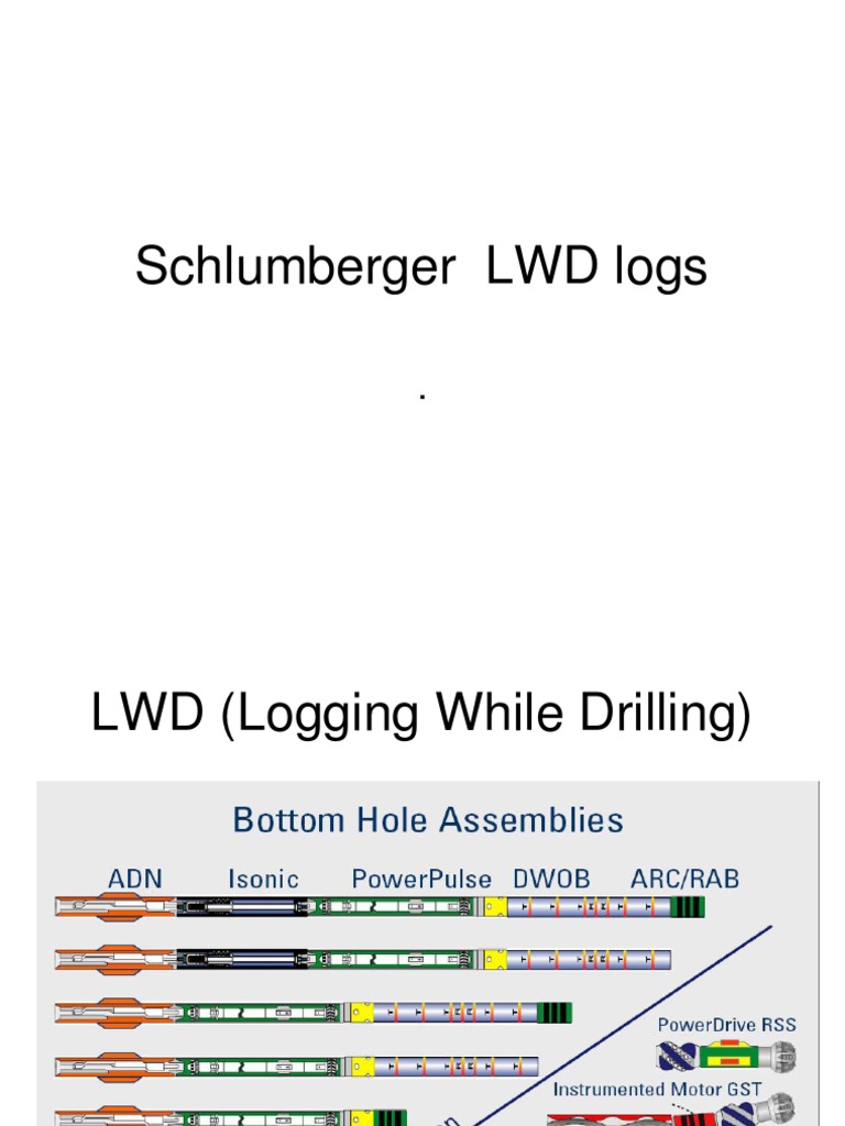 Schlumberger LWD Tools Overview | PDF | Science & Mathematics