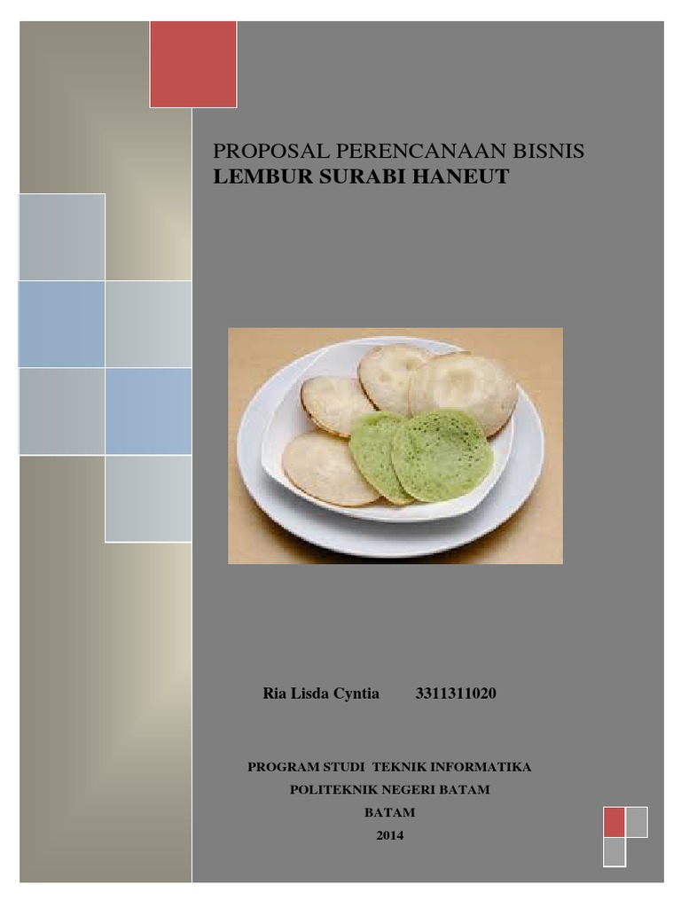 Proposal KWU - Lembur Surabi Haneut PDF | PDF