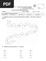 Evaluación del Abecedario para Niños | PDF | Alfabeto | Lingüística