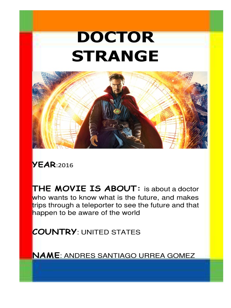 Doctor Strange: Future-Seeking Journey | PDF | Social Science | Self ...