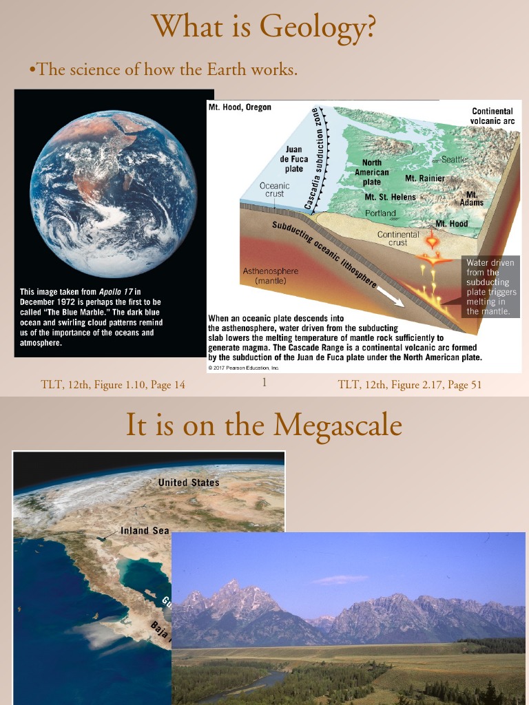 The Science of How The Earth Works.: What Is Geology? | PDF ...