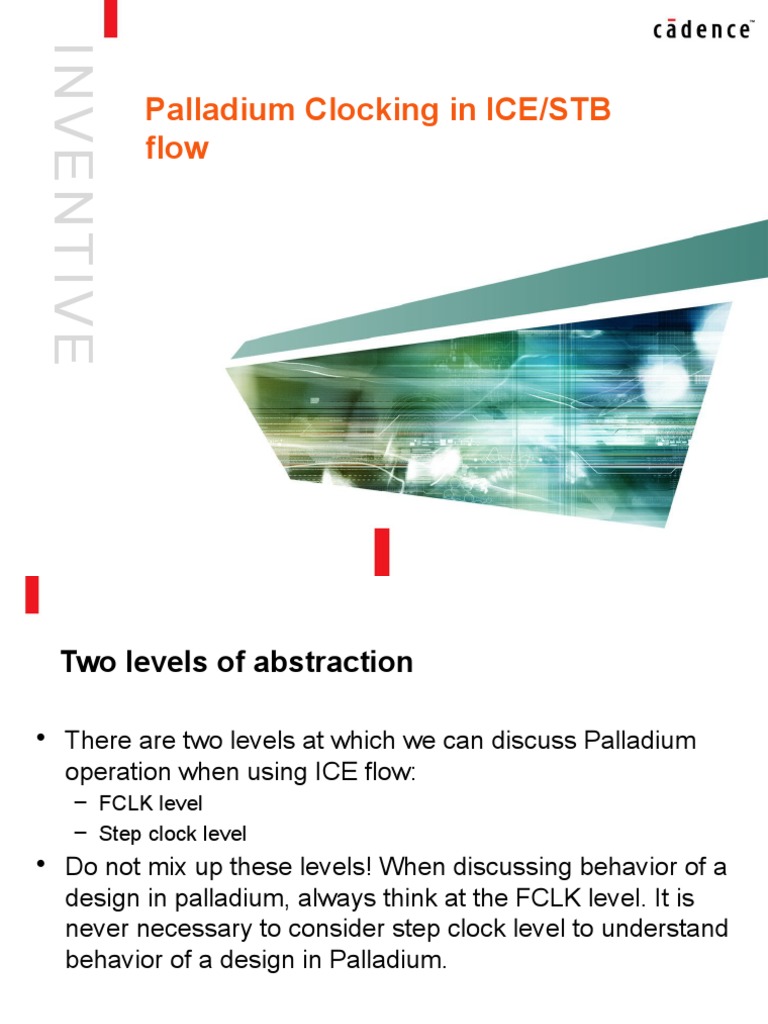 Palladium Clocking in ICE/STB Flow | PDF | Central Processing Unit | Emulator