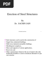 Method Statement For Structural Steel Erection | PDF | Stairs | Crane ...