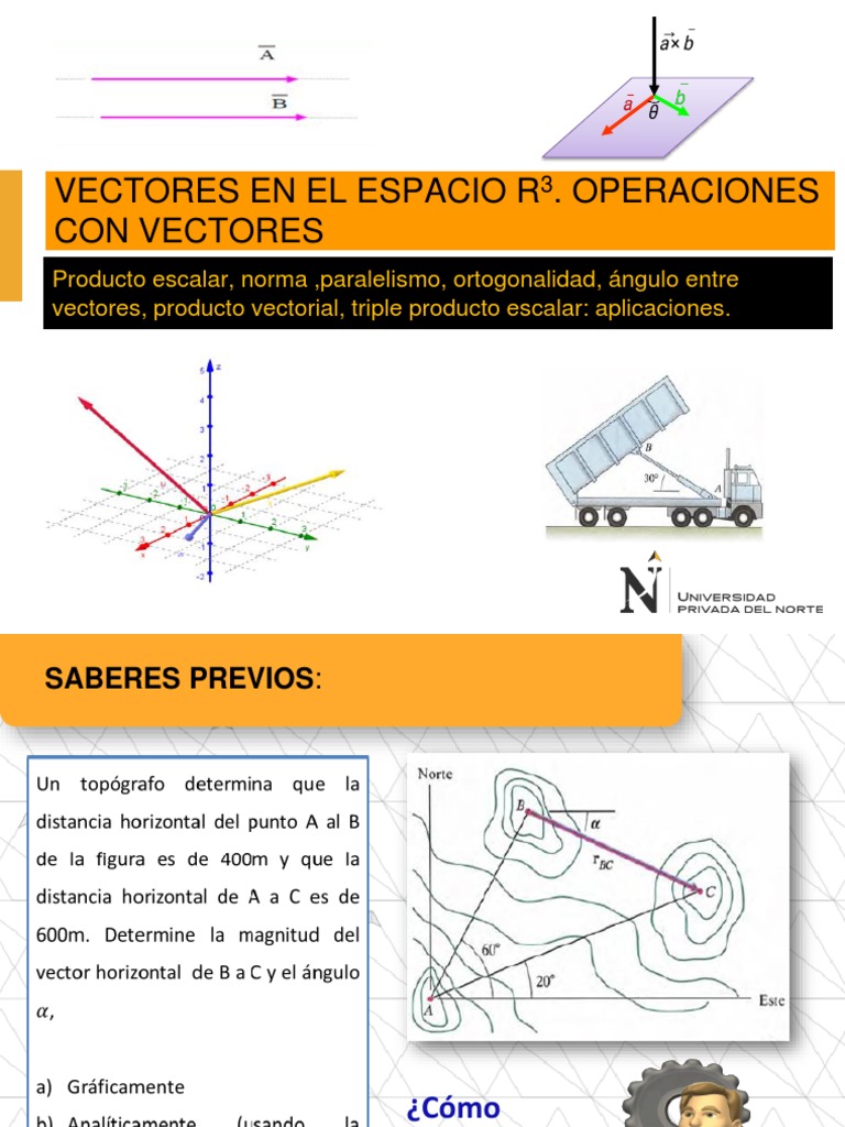 Vectores en R3: Operaciones y Aplicaciones | PDF | Vector Euclidiano ...