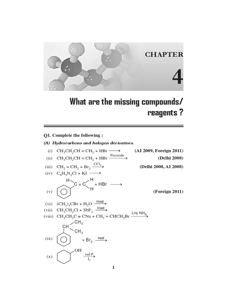 Organic Chemistry Notes For Class 12th | PDF | Organic Chemistry ...