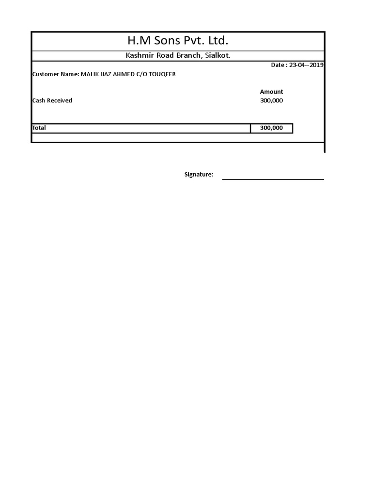 Manual Receiving | PDF