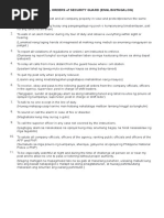 Security Guard HANDBOOK | PDF | Security Guard | Hand