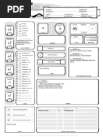 Mass Effect d20 Character Sheet PDF | PDF