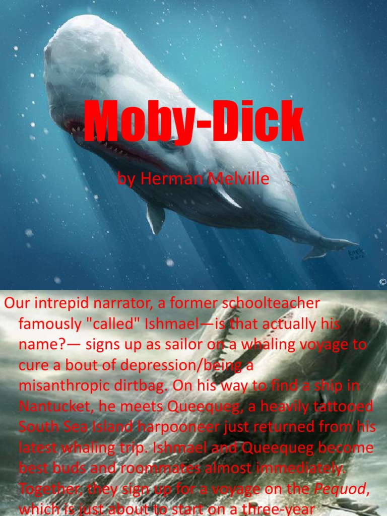 Moby-Dick: by Herman Melville | PDF | Moby Dick | Captain Ahab