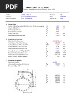 Davit Design Calculation: L 1 D V H V H V D | PDF | Bending | Stress ...