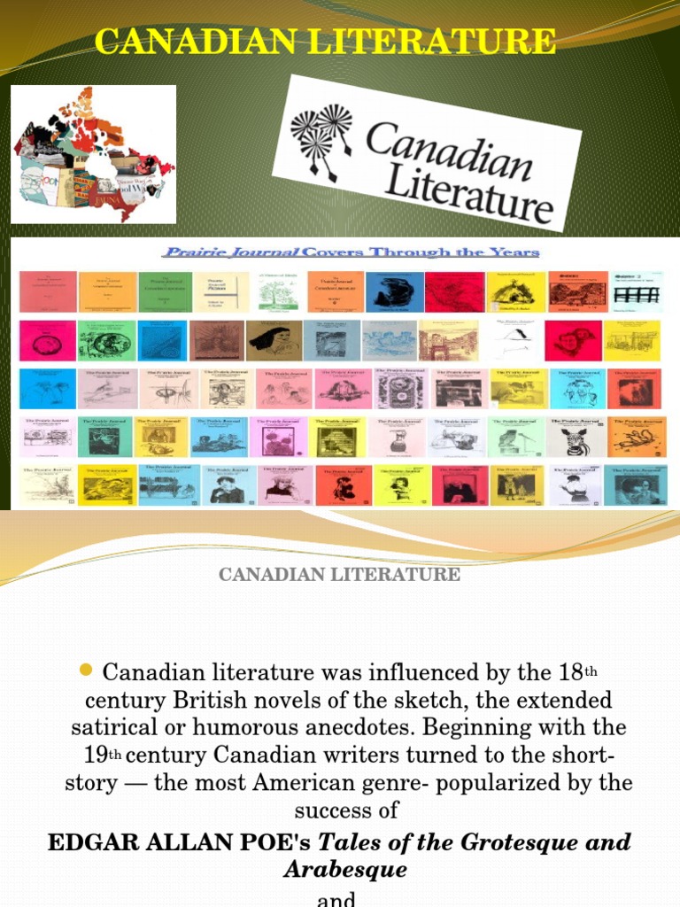 Canadian Literature | PDF | Canadian Literature | Canada