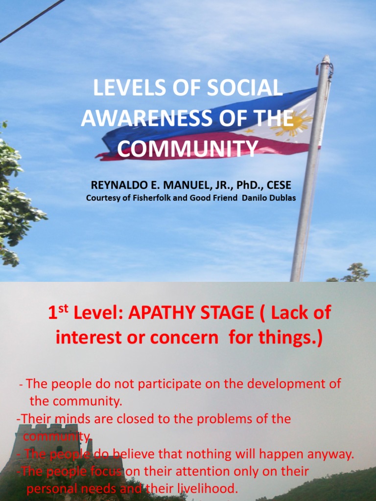 Levels of Social Awareness of The Community | PDF | Poverty Reduction ...