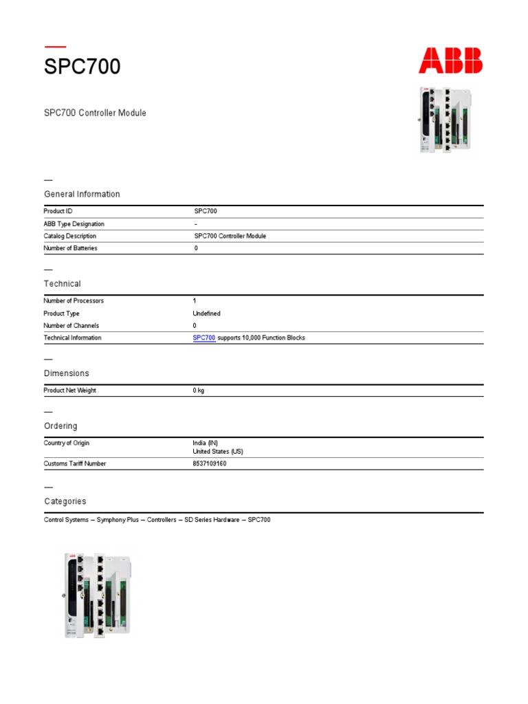 SPC700 Controller Module Overview | PDF