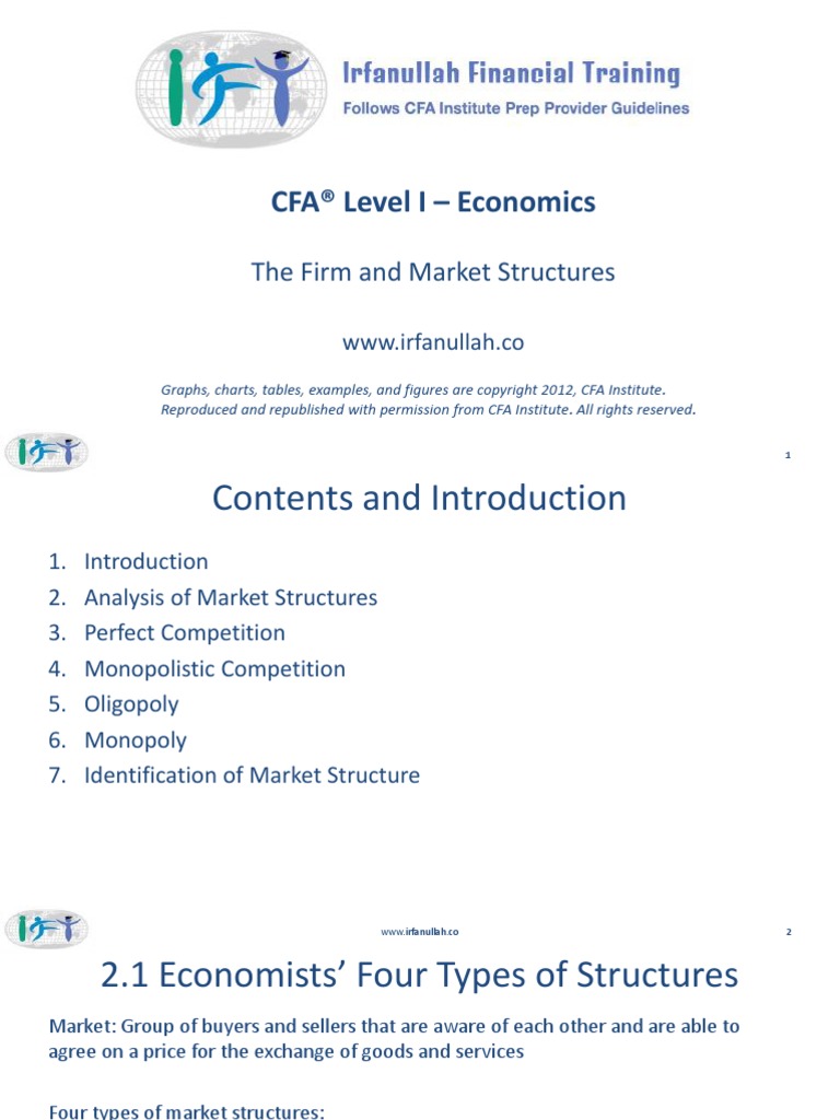 R16 The Firm and Market Structures PDF | PDF | Supply And Demand ...