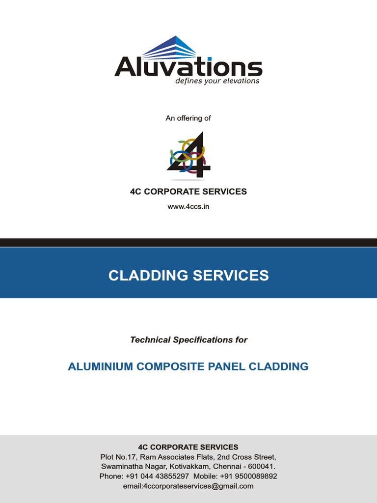 ACP Cladding Technical Specifications | PDF | Building Materials ...