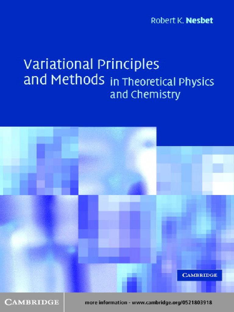 Tips - Variational Principles and Methods in Theoretical PDF | PDF ...