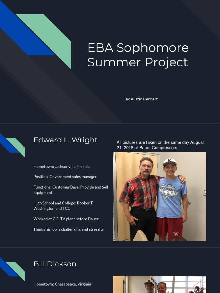 Eba Summer Project | PDF