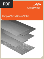 TABELA DE PESO E MEDIDAS CHAPAS E TARUGOS Tecnil | PDF | Dielétrico ...