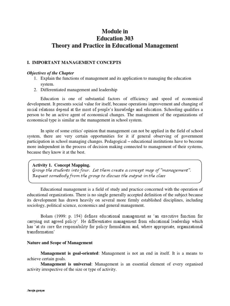Module in Ed 303 | Download Free PDF | Leadership | Bureaucracy
