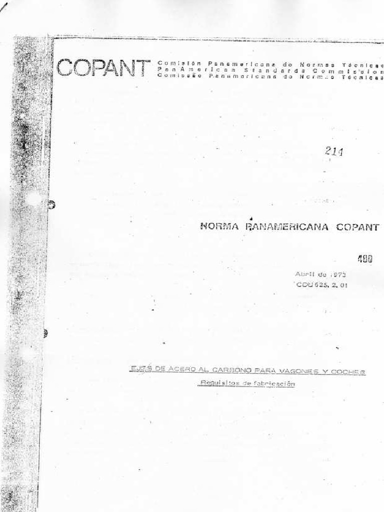 Copant 480 | PDF