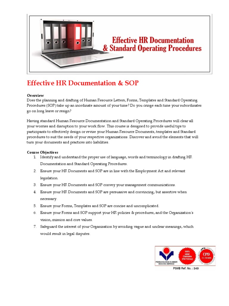 HR Documentation & SOP Workshop | PDF | Human Resources | Employment