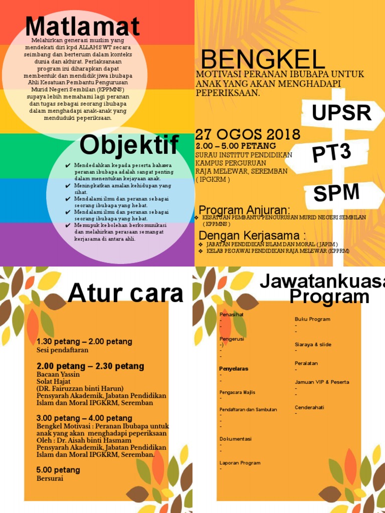 Buku Program Bengkel Motivasi PDF | PDF