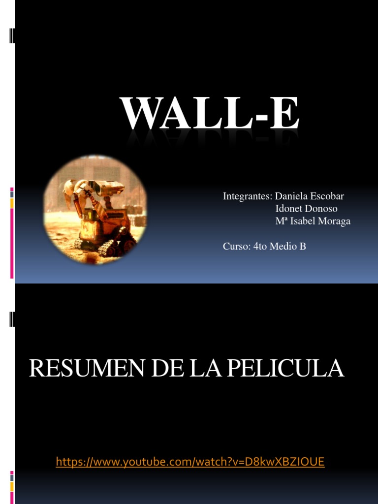Wall e | PDF