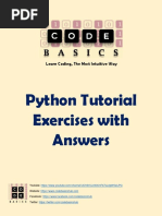 Python Programming 101 | PDF | Control Flow | Object Oriented Programming