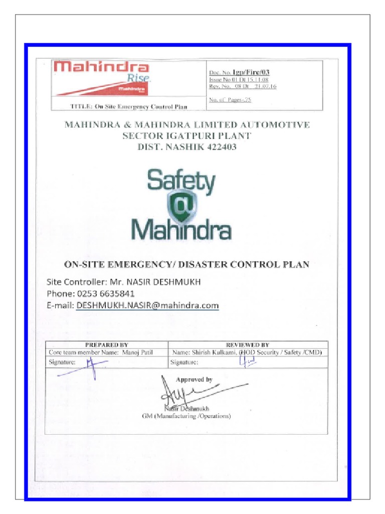 Osep | PDF | Liquefied Petroleum Gas | Emergency