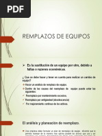 Modelos de Reemplazo de Equipos | PDF | Economias | Ciencias económicas