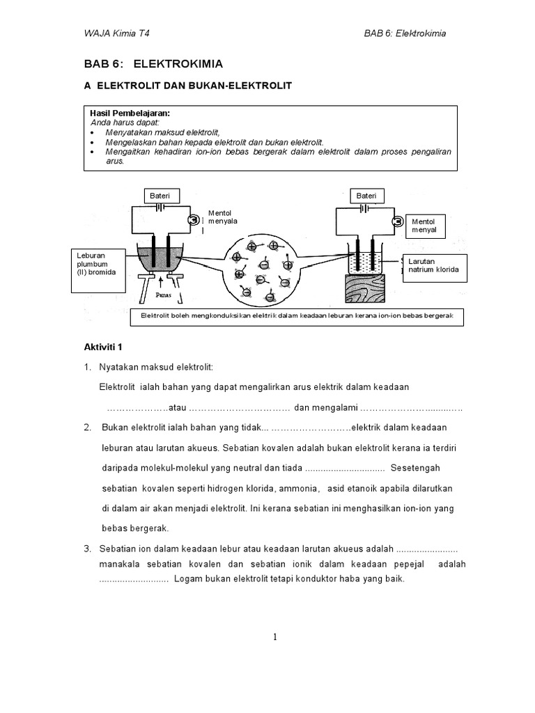 6 Elektrokimia | PDF