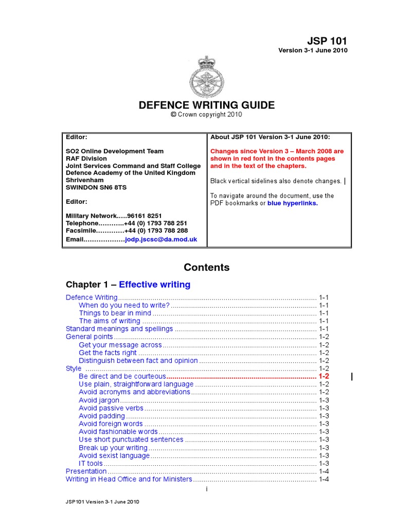 JSP101 Writing Guide | PDF | Acronym | Freedom Of Information Act ...