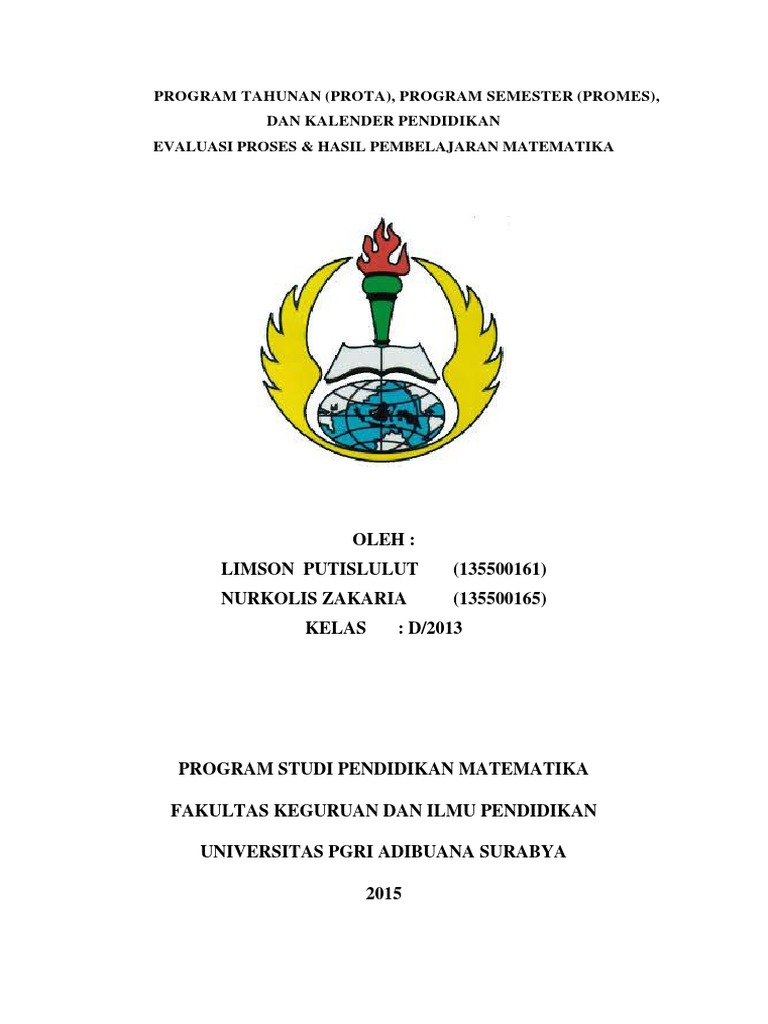 Pengertian PROTA | PDF