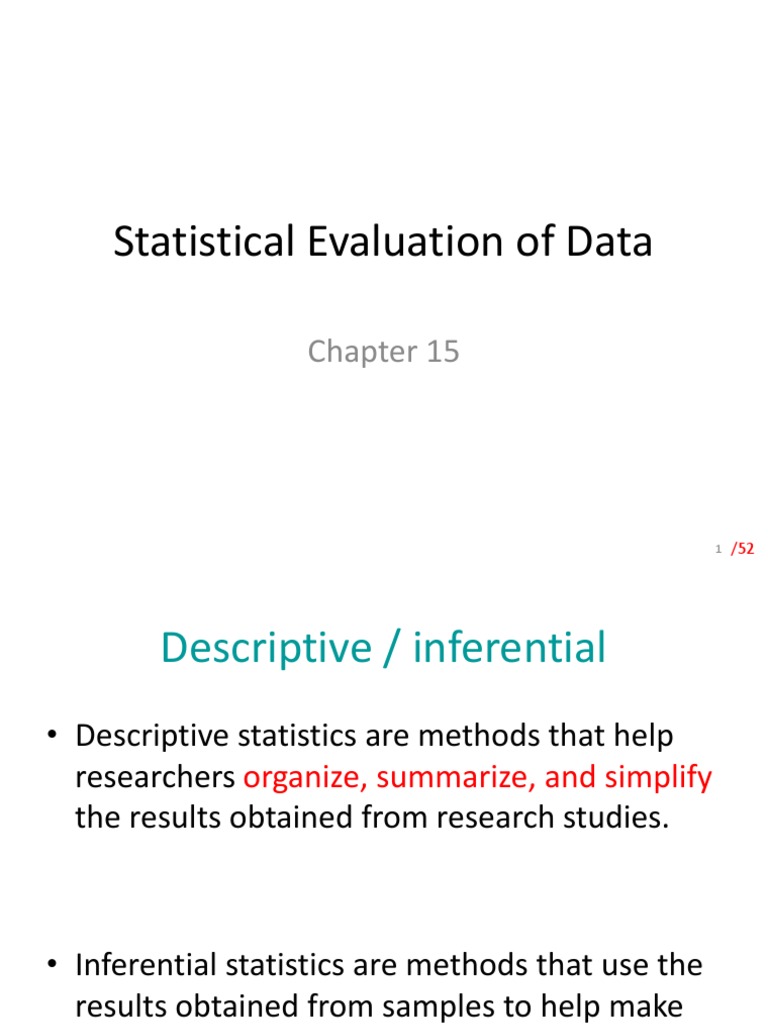 Statistical Methods in Research Analysis | PDF | Type I And Type Ii ...