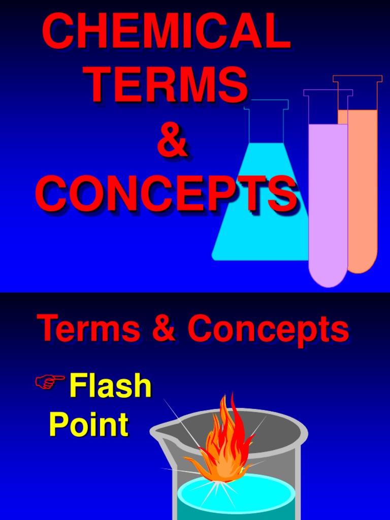 Chemical Terms Presentation | PDF | Chemistry | Materials