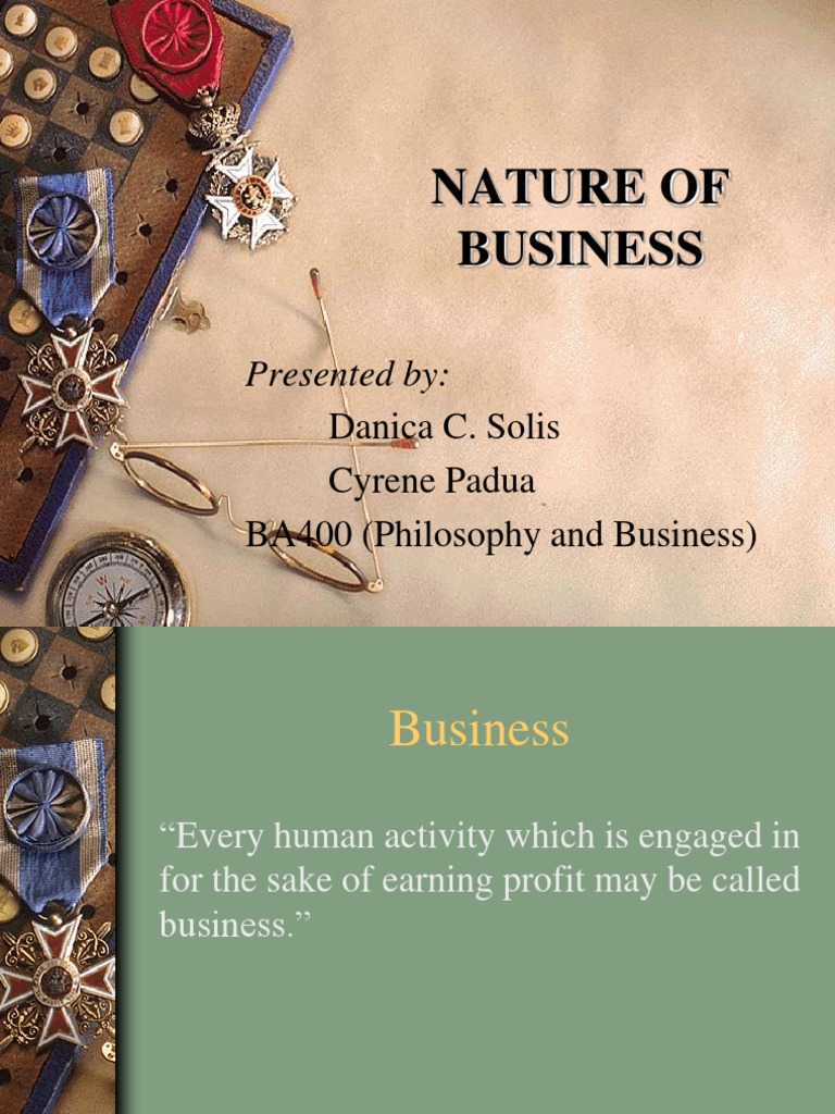 Nature of Business | PDF