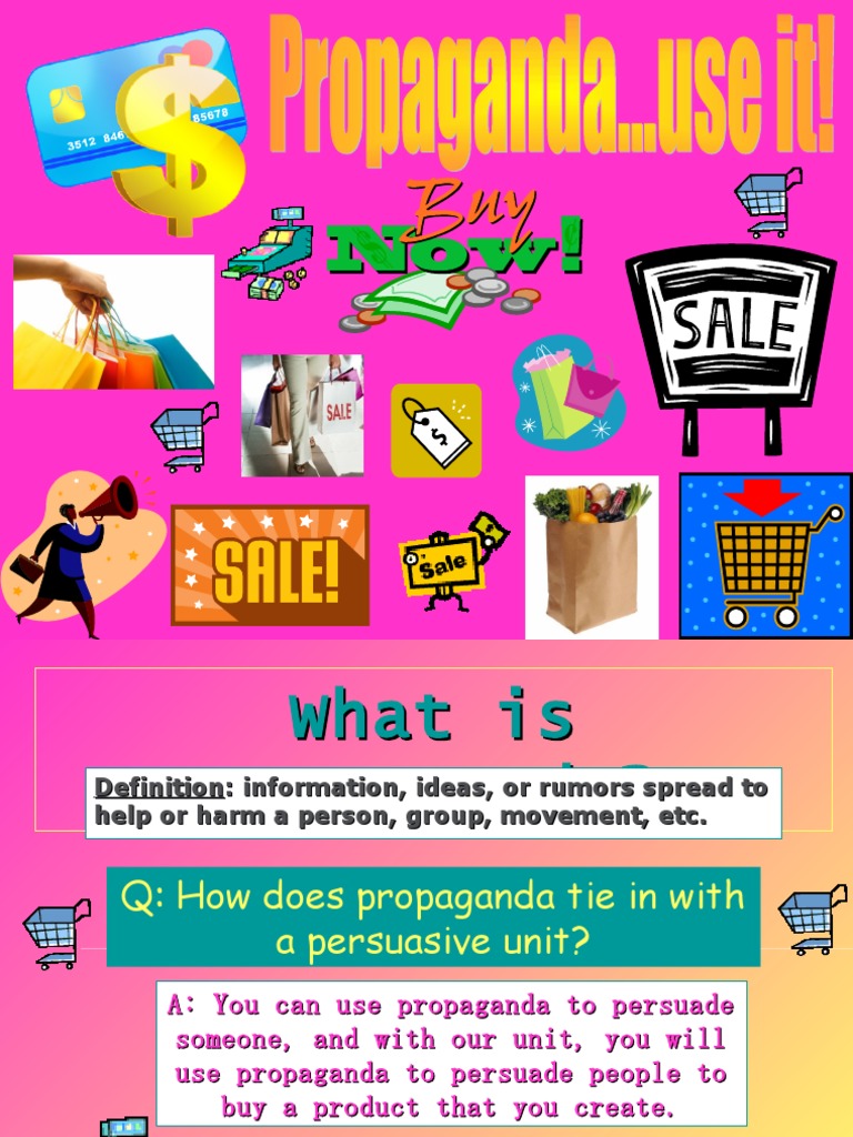 Propaganda Techniques | PDF | Propaganda | Fallacy