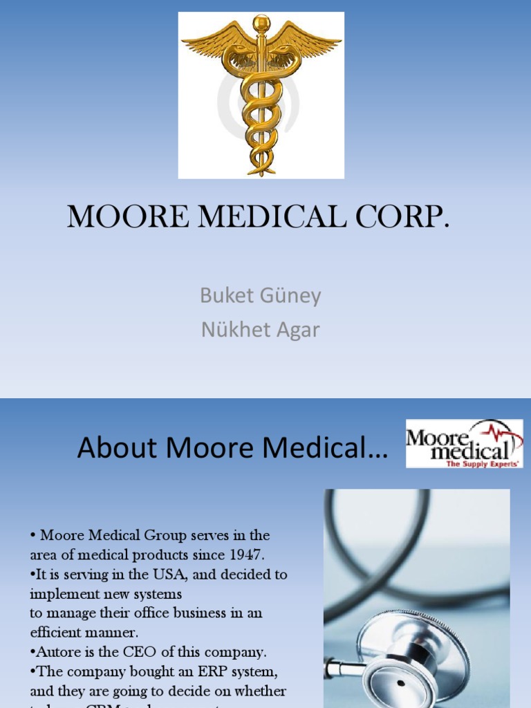 Moore Medical Corp | PDF | Enterprise Resource Planning | Business