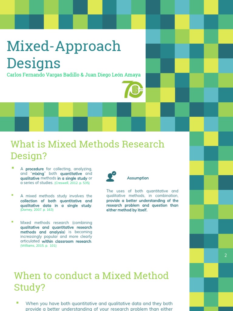 Mixed Methods Approach Presentation | PDF | Qualitative Research ...