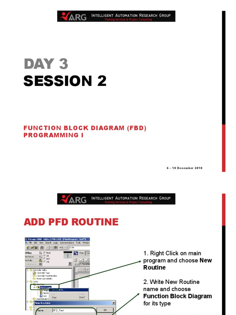 Session 2: Function Block Diagram (FBD) Programming I | PDF | Computer ...