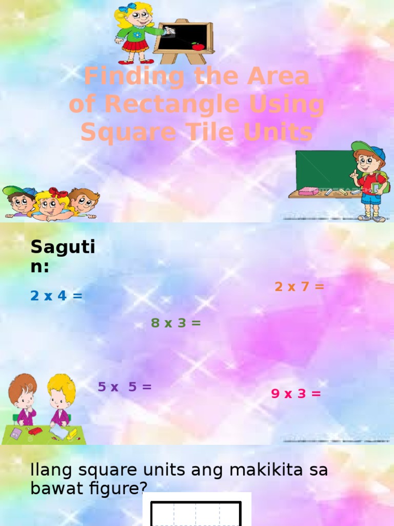 COT PPT Area of Rectangle | PDF