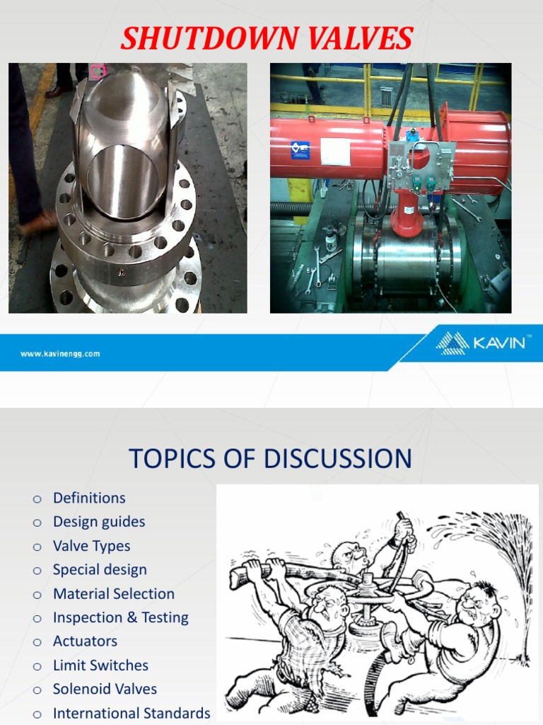 SDV PPT | Download Free PDF | Valve | Actuator