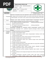 SOP Pemeriksaan Inspekulo | PDF