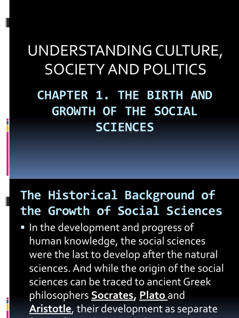 Birth and Growth of Social Sciences | PDF | Science | Social Science