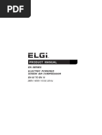 Elgi EG SERIES MANUAL | PDF | Valve | Electric Motor